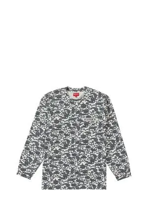 SUPREME Damask Long Sleeve Top