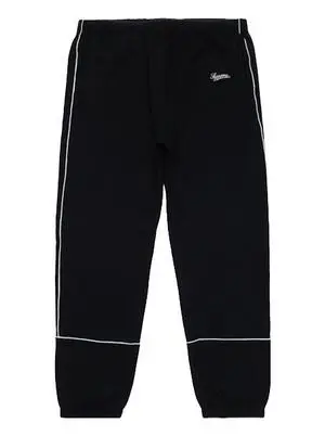 Supreme Piping Sweatpant - Black