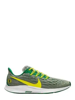 Nike Air Zoom Pegasus 36 Oregon Sneakers Pewter Grey/apple Green/yellow Strike