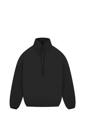 Fear Of God Athletics Suede Fleece 1/2 Zip - Black