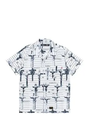 FTP X Fuct Cross Button Up Shirt - Multicolor