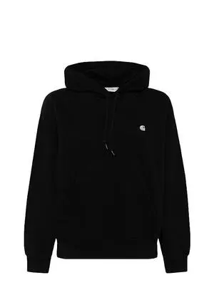 Carhartt Casey Hooded Sweatshirt - Black/silver