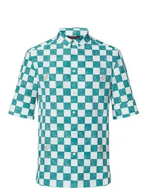 LOUIS VUITTON Shortsleeved Damier Shirt - Ocean