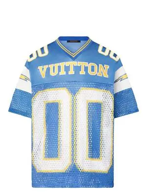 LOUIS VUITTON Sporty T-shirt With Patch - Blue