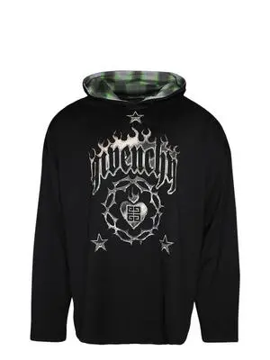 Givenchy Graphic Vintage Hoodie - Multi