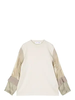 Toga Panelled Colour-block T-shirt - Neutrals