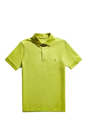 FAY Logo-embroidered Polo Shirt - Green