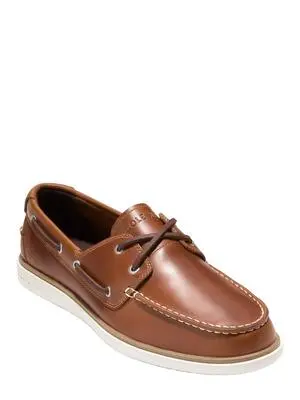 Cole Haan Grandpro Windward Boat Shoe - British Tan
