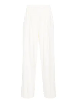 SAMSOE SAMSOE Julia Straight-leg Trousers - Neutrals