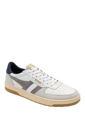 Gola Hawk Leather Sneaker White/cement/navy