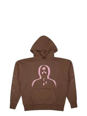 SP5DER Thug Cotton Hoodie - Brown