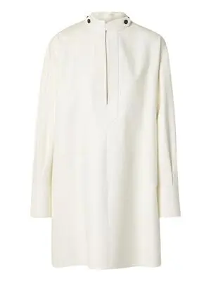 FERRAGAMO Leather Tunic - White