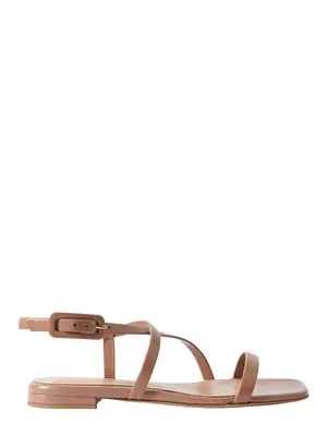 GIANVITO ROSSI Gianvito Rossi Tokio Leather Sandals Neutrals