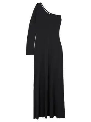 ERES Play One-sleeve Maxi Dress - Black