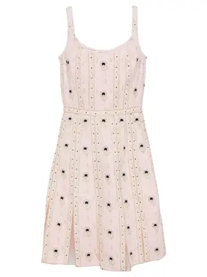Giambattista Valli Embroidered Mini Dress - Pink