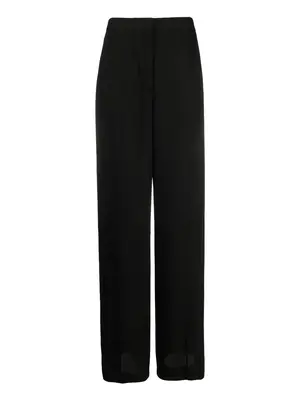 Fabiana Filippi High-waisted Palazzo Trousers - Black
