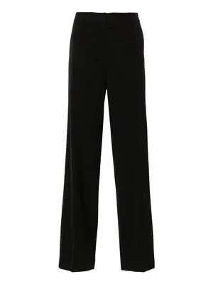 PT TORINO Pressed-crease Trousers - Black
