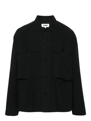 You Must Create Military Cotton Shirt - Black