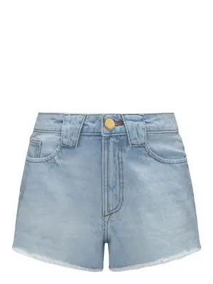 Perfect Moment Denim Shorts - Light-denim