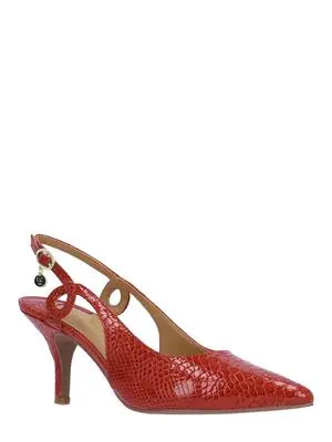 J. Reneé J. Reneé Tindra Slingback Pumps Red