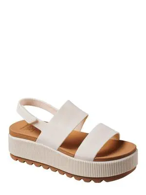 Reef Water Vista Platform Slingback Sandal - Cloud