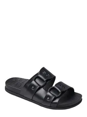 Reef Reef Cushioned Vera Cruz Slide Sandal Black Night