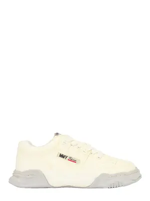 Mihara Yasuhiro Parker Original Sole Low Top Sneakers - White