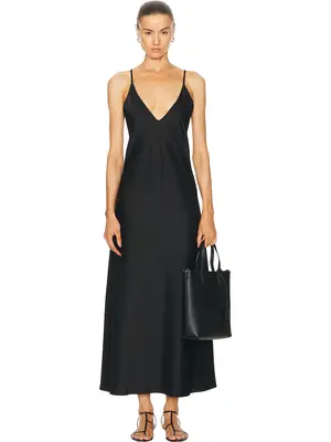 LESET Barb Backless Dress - Black