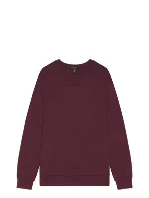 Beyond Yoga Beyond Yoga Always Beyond Pullover Crew Midnight Burgundy