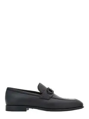 FERRAGAMO Gancini Ornament Loafer - Metallic