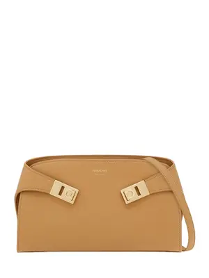 FERRAGAMO Hug Mini Crossbody Bag - Gold