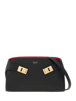 FERRAGAMO Hug Mini Crossbody Bag - Red