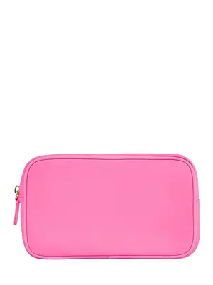 Stoney Clover Lane Double Zip Pouch Bubblegum