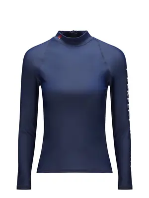Perfect Moment Tempest Rash Guard Top - Navy
