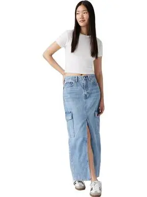 LEVI'S Ankle Column Cargo Skirt - Maximize The Moment