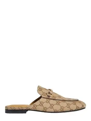 GUCCI Princetown Slipper In Original GG Canvas