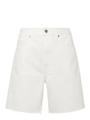 NILI LOTAN Russel High-rise Denim Shorts
