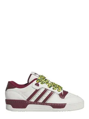 Adidas Rivalry Low Sneakers - White/maroon/yellow