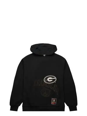 TRAVIS SCOTT X Mitchell & Ness Grambling Tigers Overlap Pullover Hoodie - Black