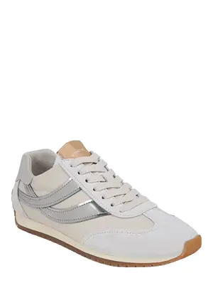 Vince Oasis Runner Sneaker Off White/silver