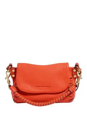 AIMEE Aimee Kestenberg Mini Zen Leather Crossbody Bag Flame