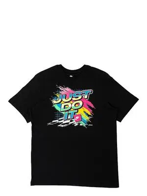 Nike Sportswear Just Do It Graphic Tee Shirt - Black
