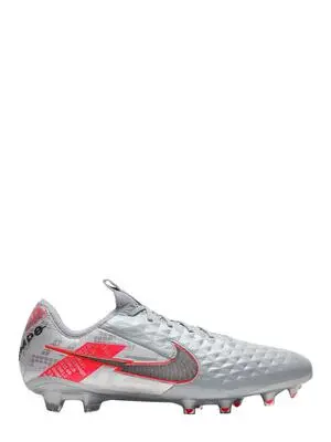 Nike Tiempo Legend 8 Elite FG Metallic Bomber Grey/particle Grey/laser Crimson
