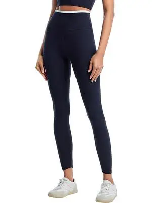 Splits59 Dual High-Waist 7/8 Leggings Black/white