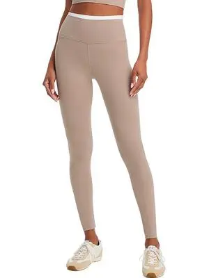 Splits59 Dual High-Waist 7/8 Leggings Latte/white