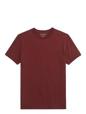 Mack Weldon Slim Fit Crewneck Tee - Aged Port