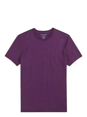 Mack Weldon Slim Fit Crewneck Tee - Fig Pudding