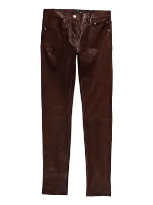 PURPLE BRAND P001 Low-rise Trousers - Brown