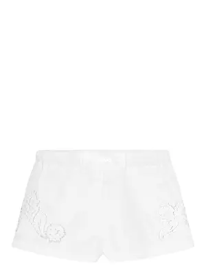 Versace Sangallo-embroidered Boxer Shorts - White