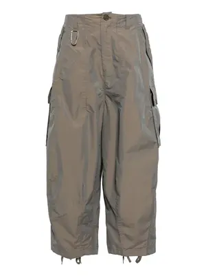 SPOONYARD Balloon Cargo Trousers - Green